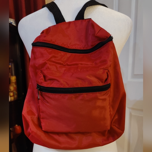 GAP | Bags | Vintage 99s Gap Mini Red Nylon Backpack | Poshmark
